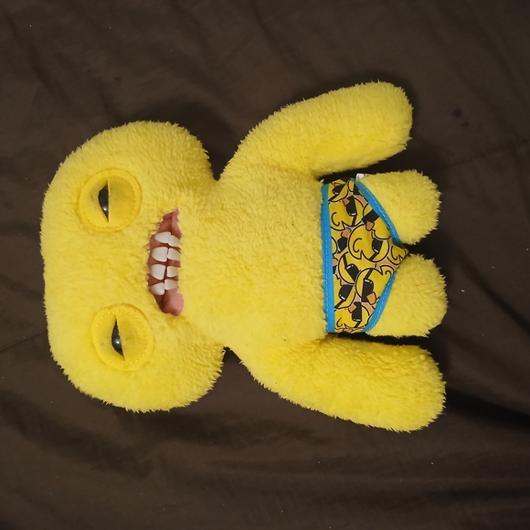 Fuggler | Toys | Yellow Plush Monster Toy | Poshmark